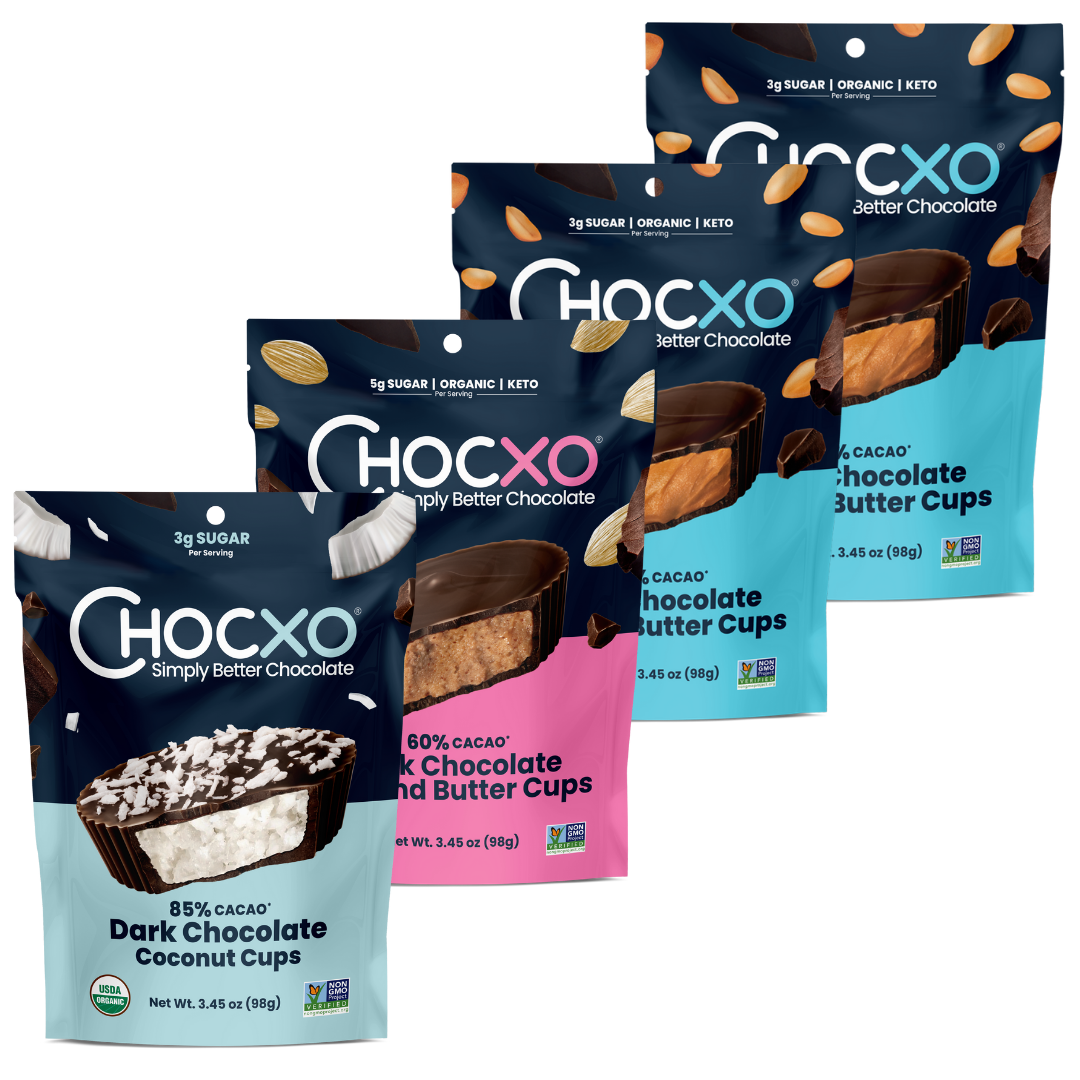 Dark Chocolate Nut Butter Cup Pack – SG Smart Snacks