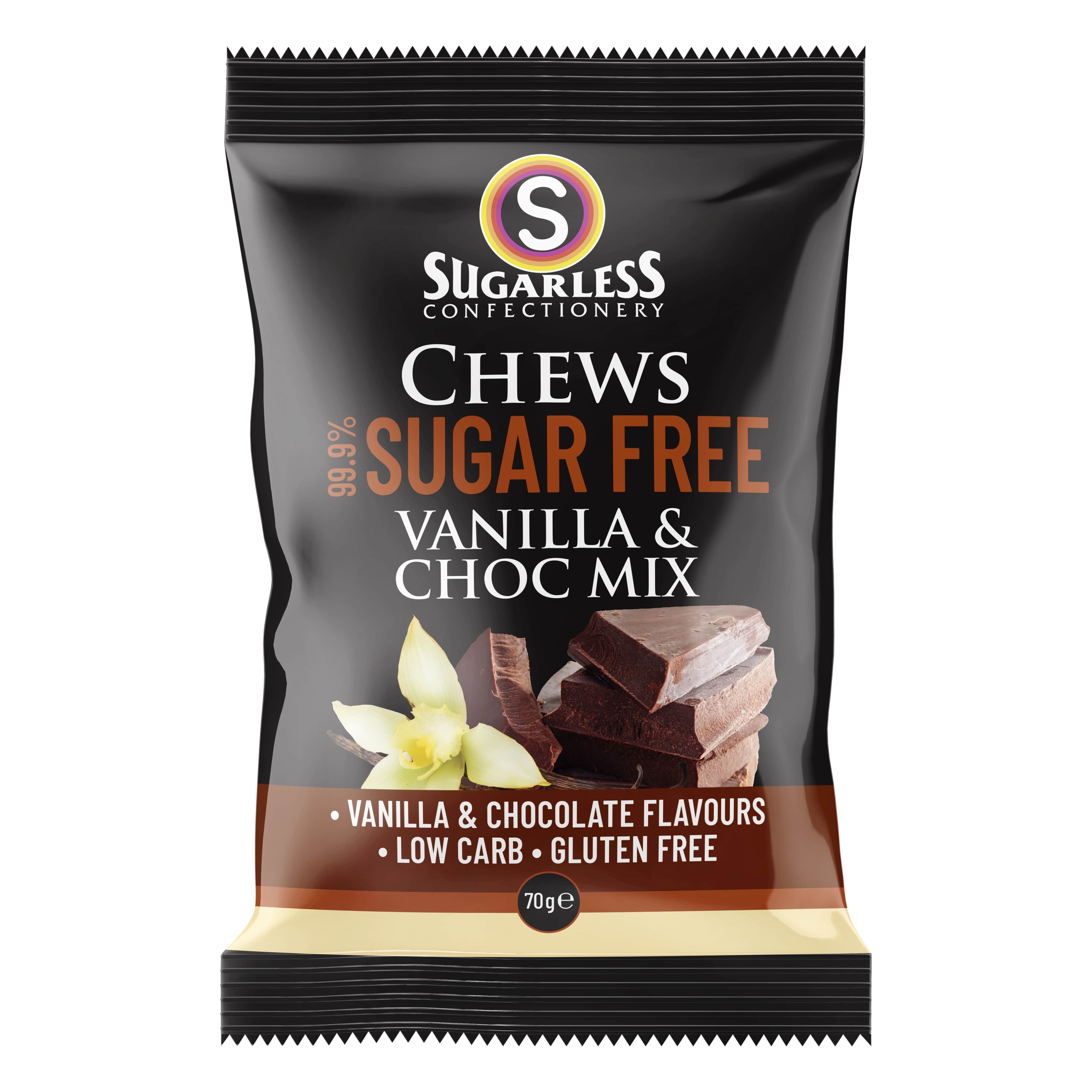 Sugarless Confectionery - Vanilla & Chocolate - Assorted Chews – SG ...