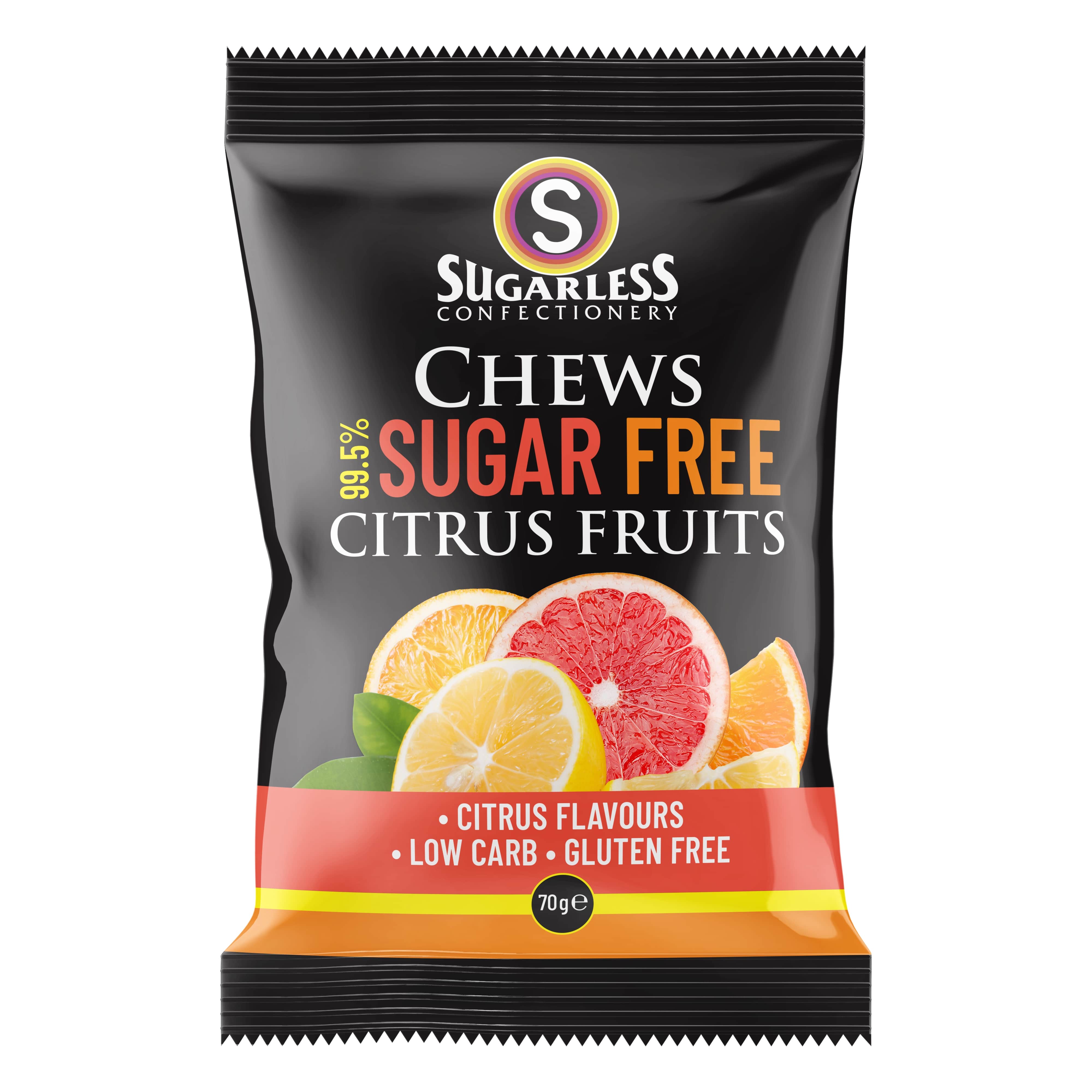 Sugarless Confectionery - Citrus Fruits - Assorted Chews – SG Smart Snacks
